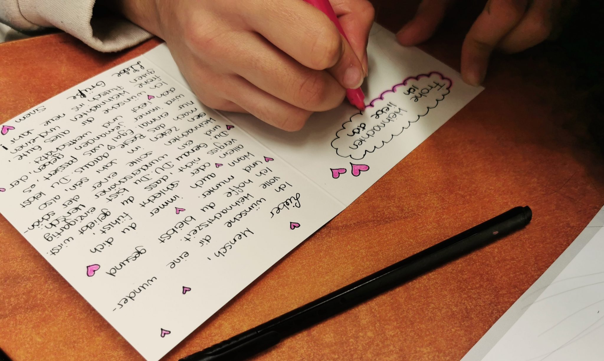 Klasse 9d versendet ganz viel „Post mit Herz“ – Märkisches Gymnasium ...